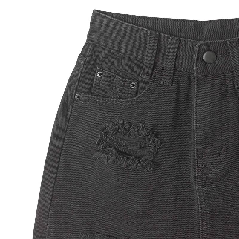 Pollera Mujer Jean Negra Talle XS - La Anónima Online