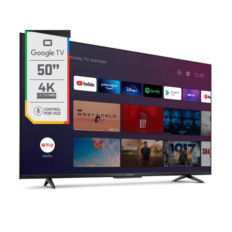 Tv 50" Hitachi 4K UHD Android CDH-LE504KSMART26-F - La Anónima Online
