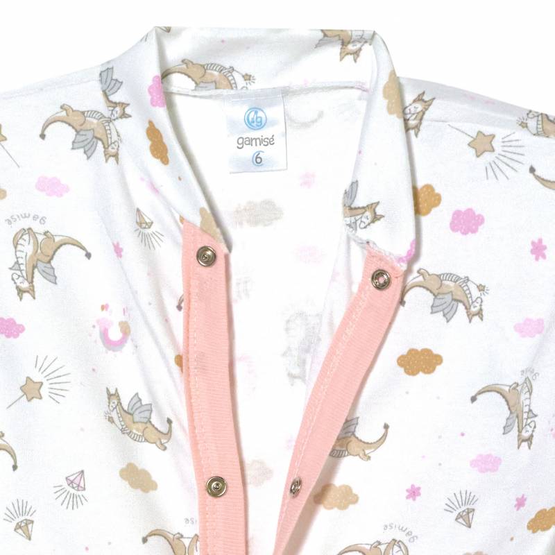 Enterito Beba Manga Larga con Puño Blanco y Rosa Talle 3 - La Anónima ...